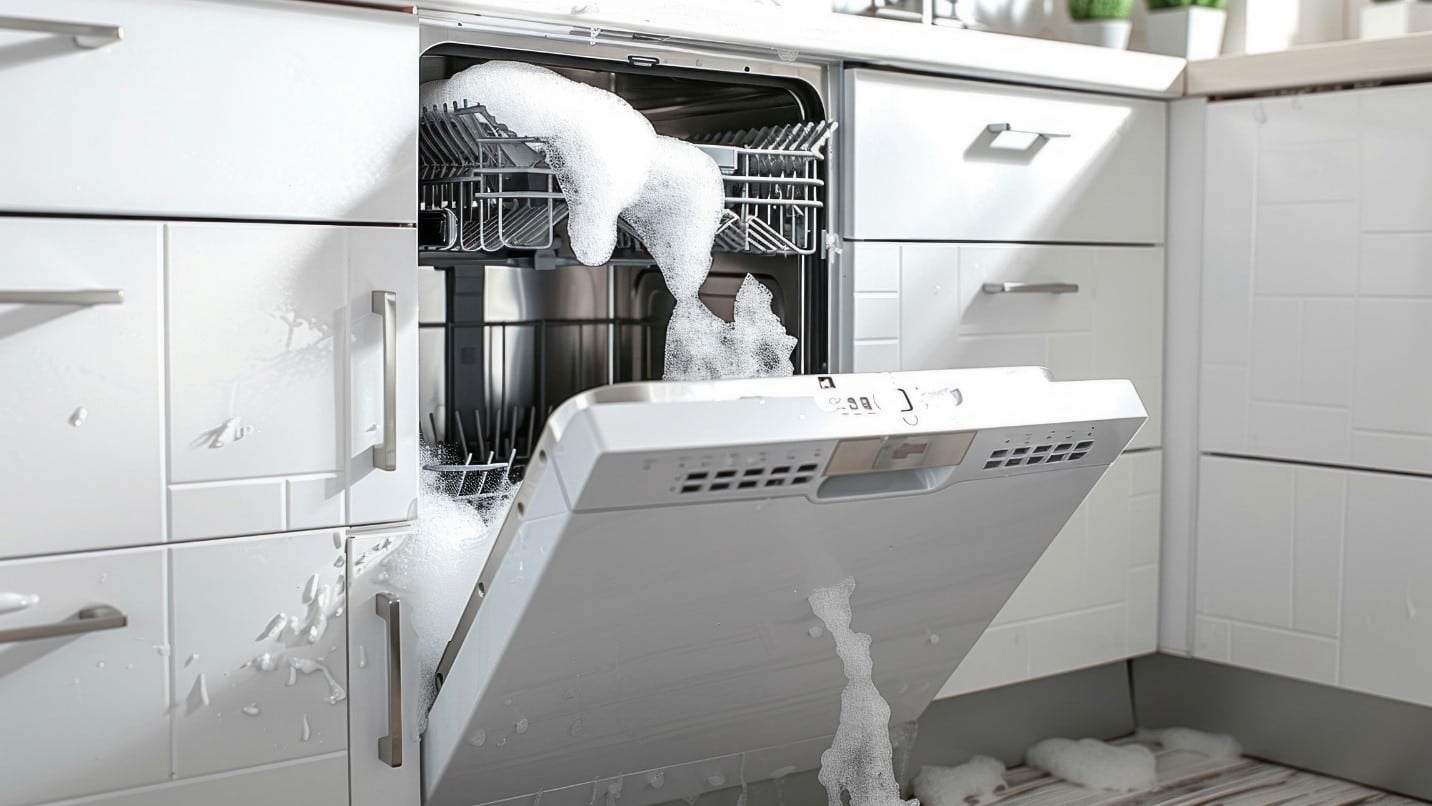 Suds in Your Dishwasher? - Appliance Professional